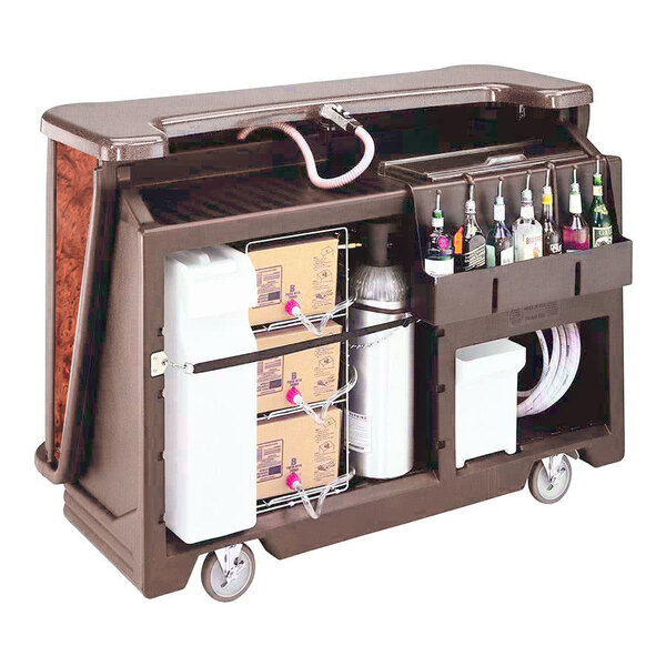 Cambro BAR650DSPM668 Sedona Designer Series Cambar® 67" Portable Bar ...