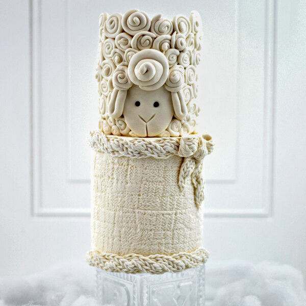 Satin Ice 5 lb. Ivory Vanilla Rolled Fondant Icing