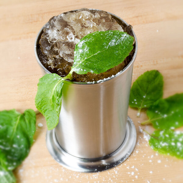 American Metalcraft JC8 8 oz. Brushed Stainless Steel Mint Julep Cup