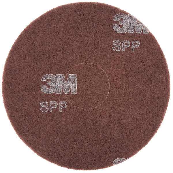 3M SPP12 Scotch-Brite™ 12" Surface Preparation Floor Pad - 10/Case