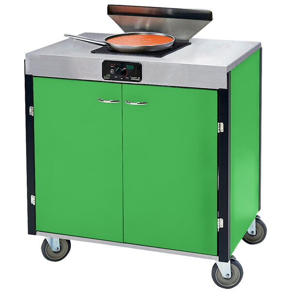 Lakeside 2065G Creation Express Mobile Cooking Cart with 1 Induction ...