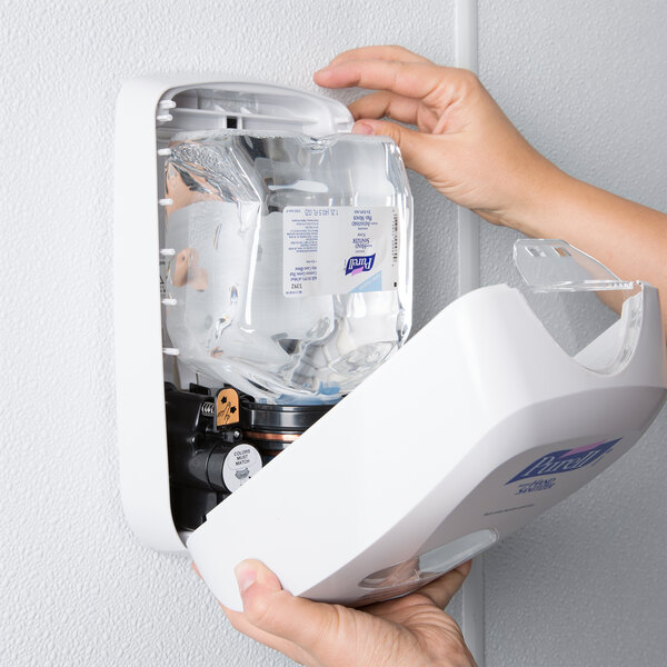 Purell® 2720-12 TFX 1200 mL Dove Gray Touchless Hand Sanitizer Dispenser