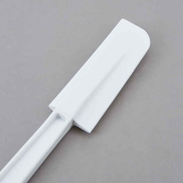 Tablecraft 1500 9 1/2" White Spatula