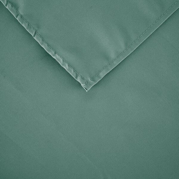 Intedge 45" x 54" Rectangular Seafoam Green 100% Polyester Hemmed Cloth ...