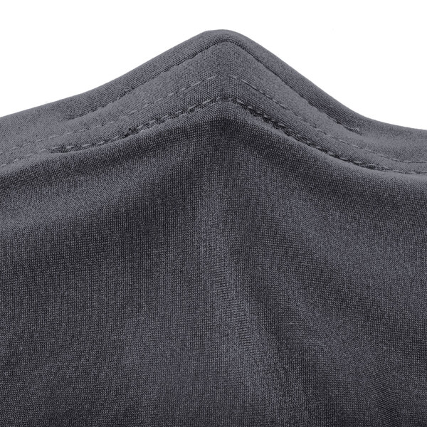 Snap Drape CN420CV30830512 Contour Cover 96" x 30" Charcoal Spandex ...