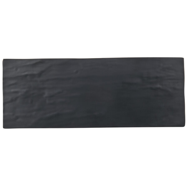 GET SB-1350-BK Madison Avenue / Granville 12 3/4" x 5" Faux Slate ...