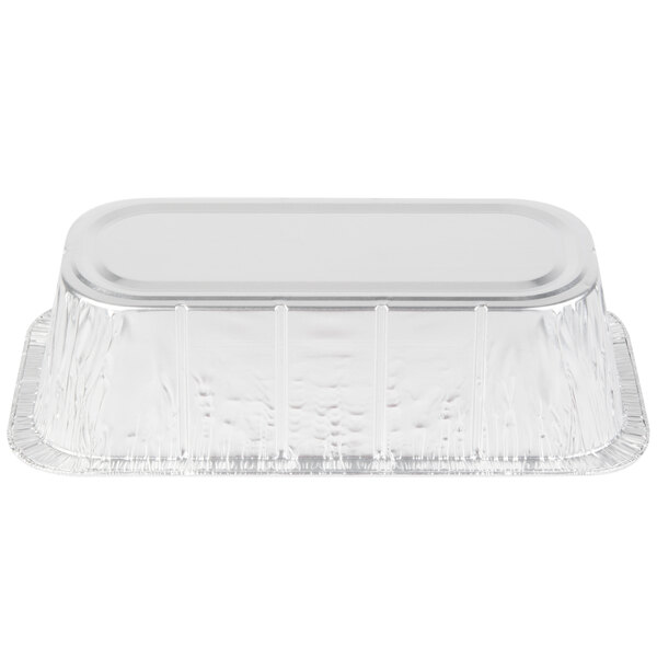 Western Plastics Third Size Foil Steam Table Pan 3 5/16" Deep - 100/Case