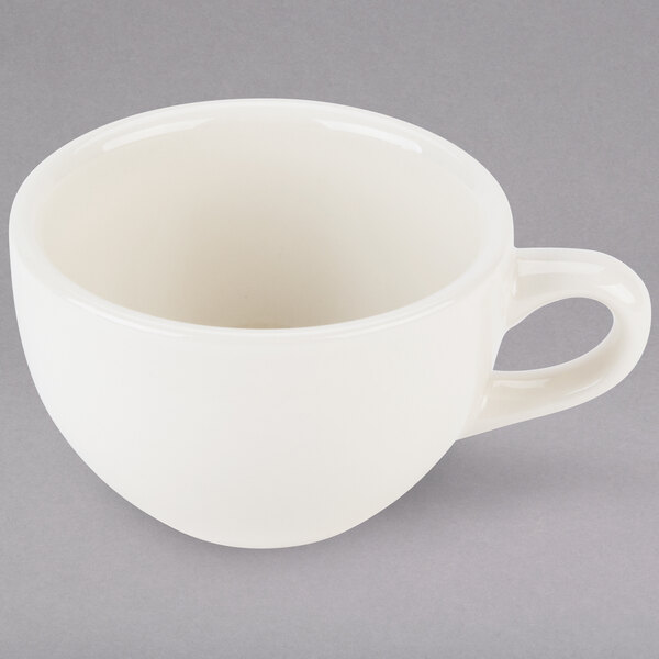 Tuxton TNR-001 Nevada 7 oz. Eggshell China Cup - 36/Case