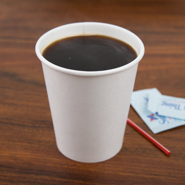 Solo W370RC Hotel and Motel 10 oz. Individually Wrapped Paper Hot Cup ...