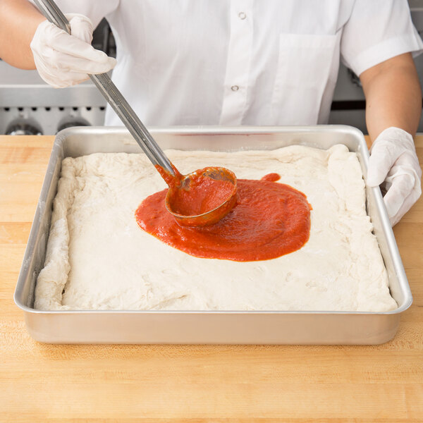 American Metalcraft SQ1420 14" x 14" x 2" Heavy Weight Aluminum Pizza ...