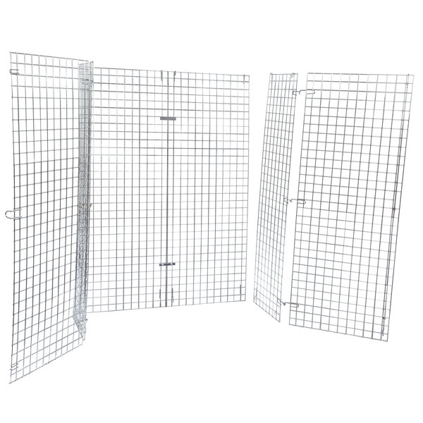 Regency NSF Chrome Wire Security Cage - 18" x 48" x 61"