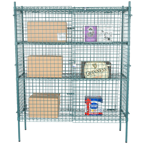 Regency NSF Green Wire Security Cage - 18" x 60" x 61"