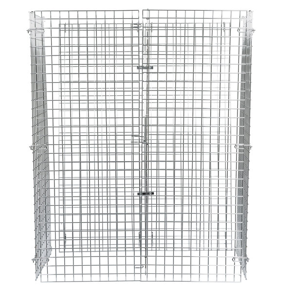 Regency NSF Chrome Wire Security Cage - 24" x 48" x 61"