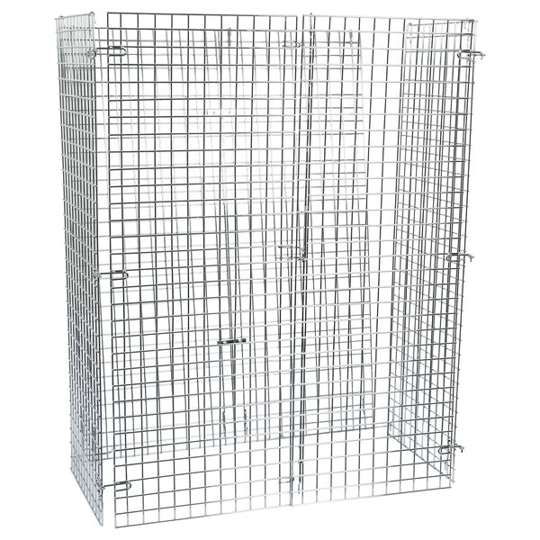 Regency NSF Chrome Wire Security Cage - 24" x 48" x 61"
