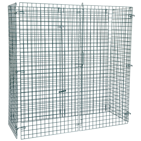 Regency NSF Green Wire Security Cage - 24" x 60" x 61"
