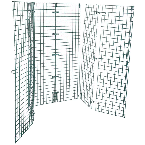 Regency NSF Green Wire Security Cage - 18" x 36" x 61"