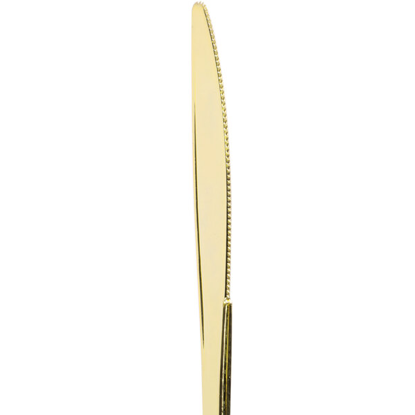 Fineline Golden Secrets 757 8" Gold Look Heavy Weight Plastic Knife ...