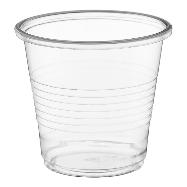 Choice 3.5 oz. Translucent Thin Wall Plastic Cold Cup - 2500/Case
