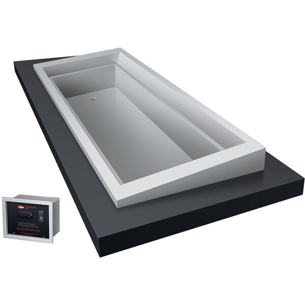 Hatco CWBX-4 Four Pan Slanted Refrigerated Drop-In Cold Food Well without Condenser - 120V