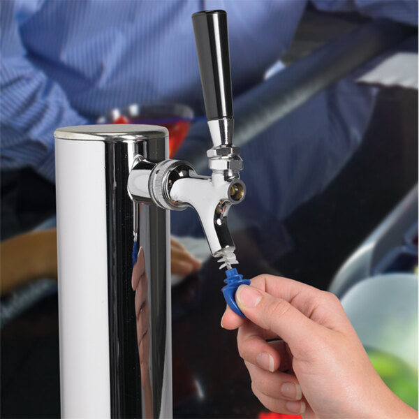 San Jamar KLP250 Kleen Plug 2 1/4" Beer Tap Plug - 50/Pack