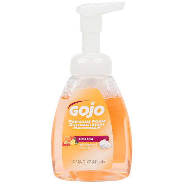 GOJO® 5710-06 Premium 7.5 oz. Fresh Fruit Foaming Antibacterial Hand ...