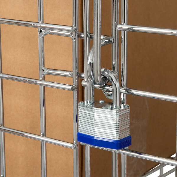 Regency NSF Mobile Chrome Wire Security Cage Kit - 24" x 36" x 69"