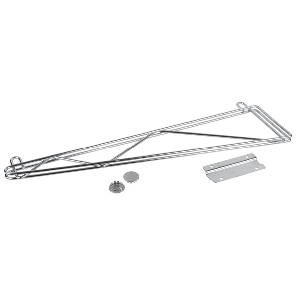 Metro 1WD24C Super Erecta Chrome Single Direct Wall Mount Bracket for ...