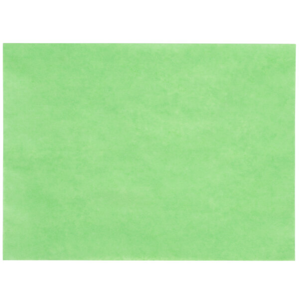 Choice 9" x 12" 40 lb. Green Steak Paper Sheets - 1000/Case