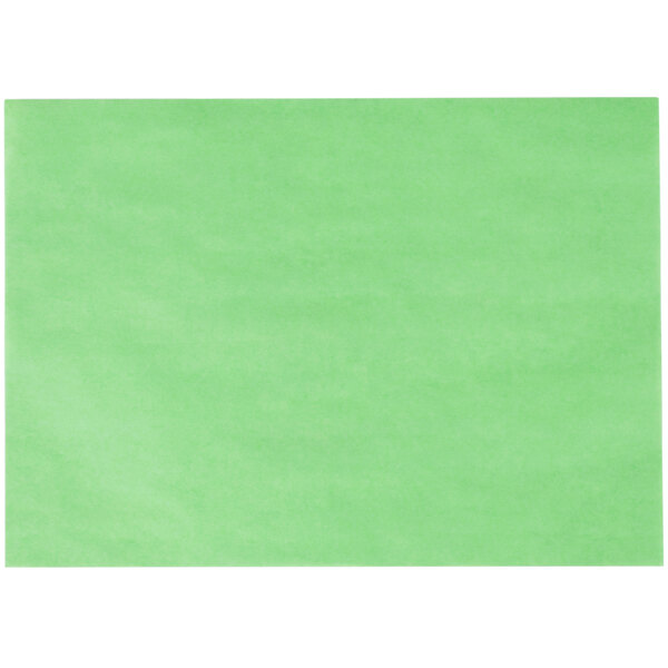 Choice 10" x 14" 40 lb. Green Steak Paper Sheets - 1000/Case
