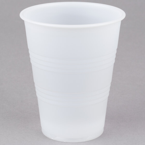 Dart Plastic Cups, Translucent, 9 oz. - 2500/Case