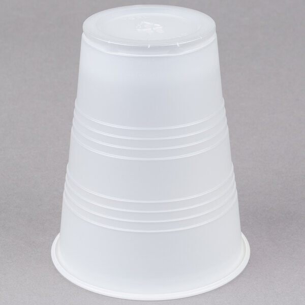 Dart Plastic Cups, Translucent, 9 oz. - 2500/Case