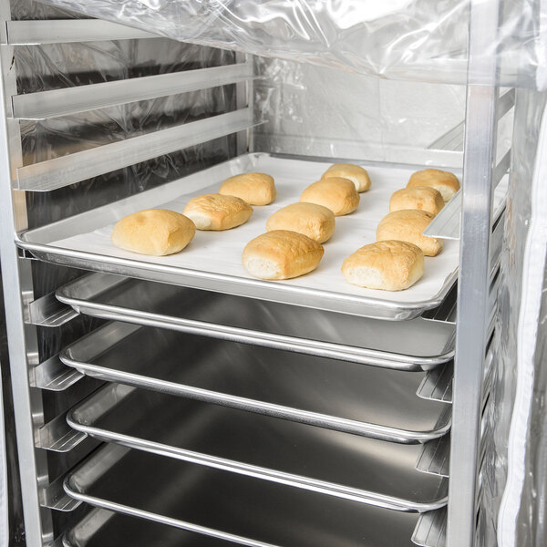 Regency 20 Pan End Load Full Height Bun / Sheet Pan Rack with Cover and ...