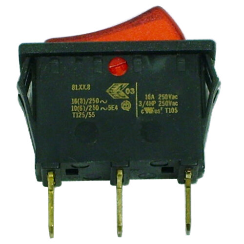Turbo Air 30281R0200 Red On/Off Rocker Switch