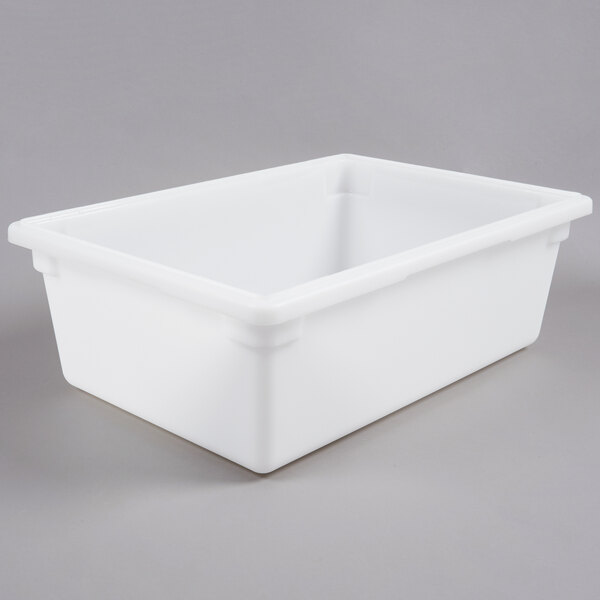 Carlisle 1064202 StorPlus 26" x 18" x 9" White Food Storage Box