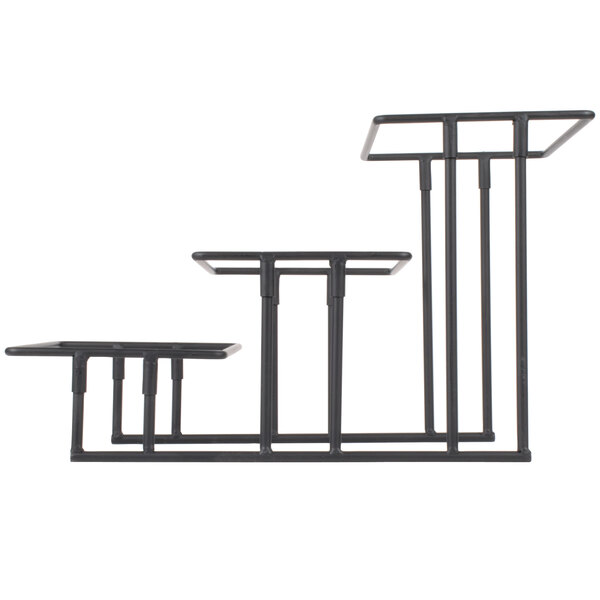American Metalcraft IS18 Ironworks Three-Tier Stairstep Rectangular ...