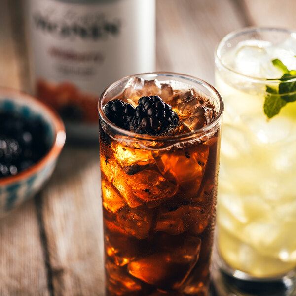 Monin Wildberry Fruit Puree - 1 Liter Bottle