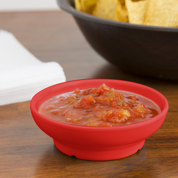 GET SD-05-R Red 5 oz. Salsa Dish - 48/Case