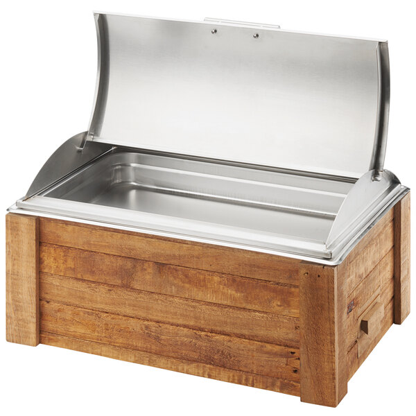 Cal-Mil 3429-99 Madera Chafer with Lid - 23" x 14 1/2" x 13 1/2"