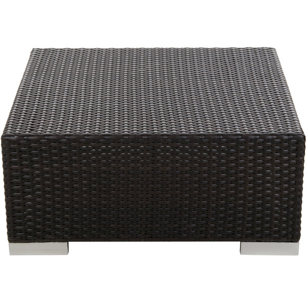 BFM Seating Aruba Java Wicker Coffee Table
