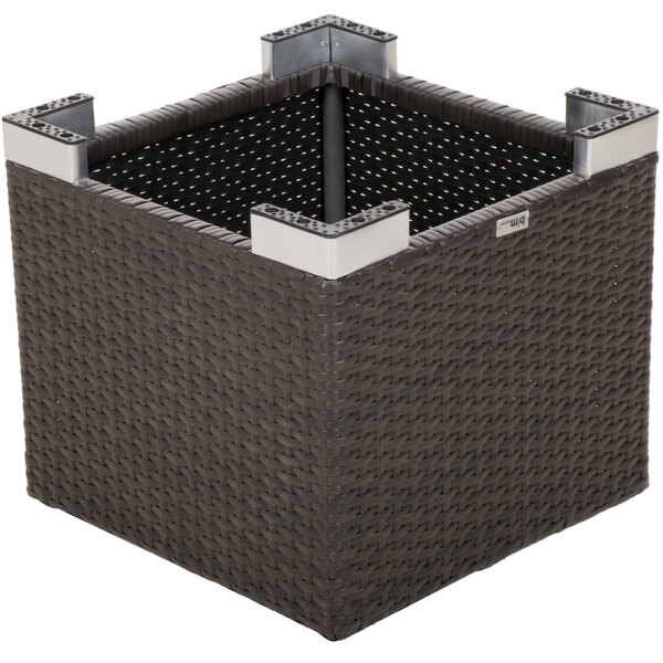 BFM Seating Aruba Java Wicker End Table