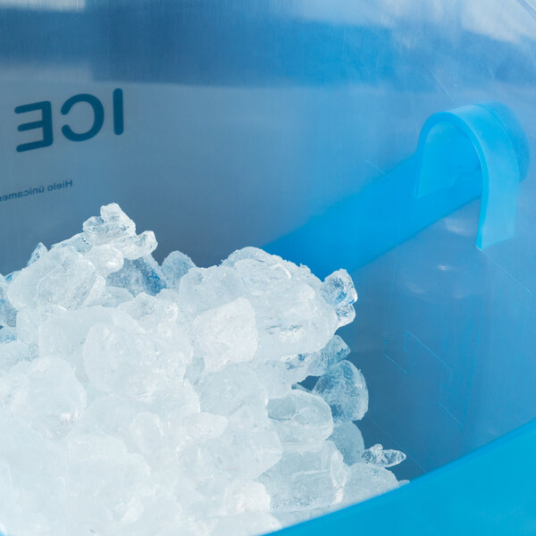 San Jamar SILD6000 6 Gallon Polypropylene Square Ice Tote