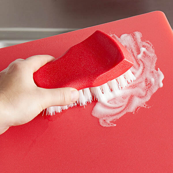 Thunder Group Red Cutting Board Brush