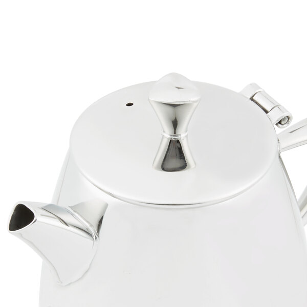 Vollrath 46207 Triennium 12 oz. Mirror-Finished Stainless Steel Teapot