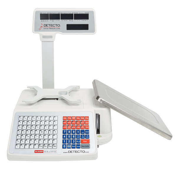 Cardinal Detecto DL1030P 30 lb. Digital Price Computing Scale with ...