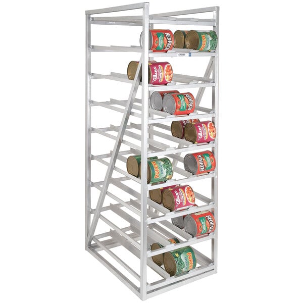 Channel CSR-99 Heavy-Duty Full Size Stationary Aluminum Can Rack for ...