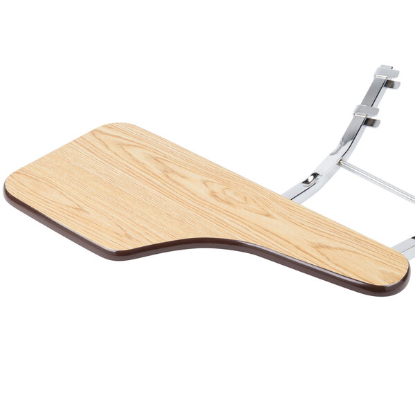 National Public Seating TA81R Right Light Oak Tablet Arm