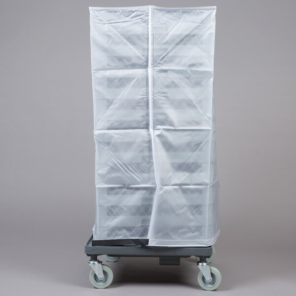 Noble Products 40" Translucent Vinyl Glass Rack Dust Cover