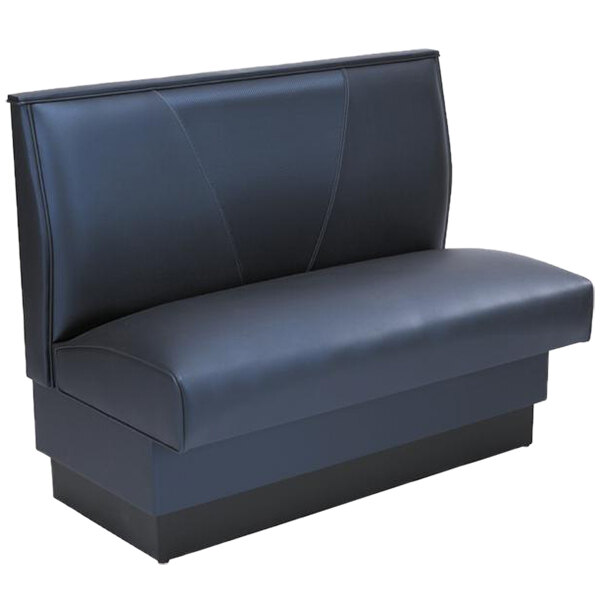 American Tables & Seating 30" Long Single Deuce V Shape Back Booth - 36 ...
