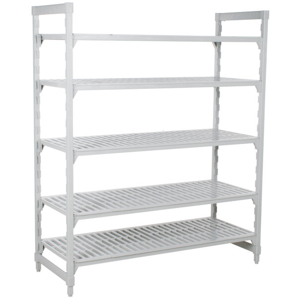 Cambro CPU186084V5PKG Camshelving® Premium Shelving Unit with 5 Vented ...