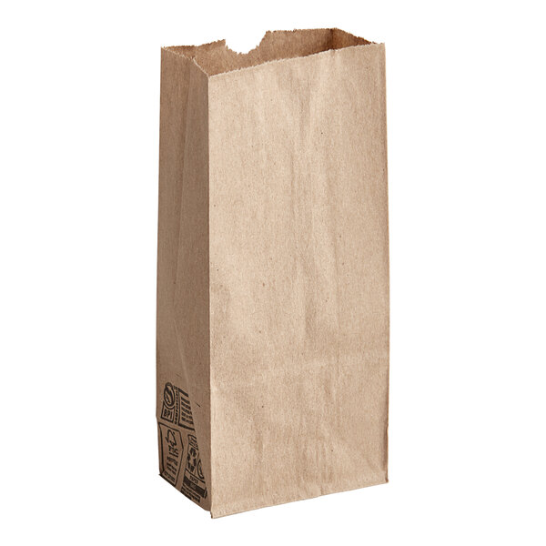 Duro 1/2 lb. Brown Paper Bag - 500/Bundle